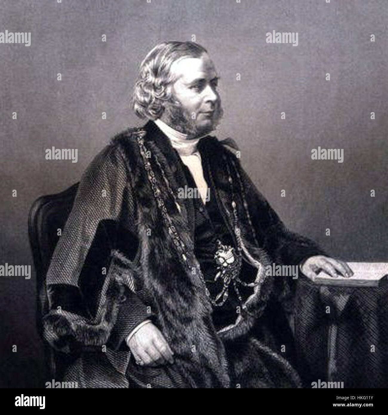 This portrait of David Wire, Lord Mayor of London, exemplifies the ...
