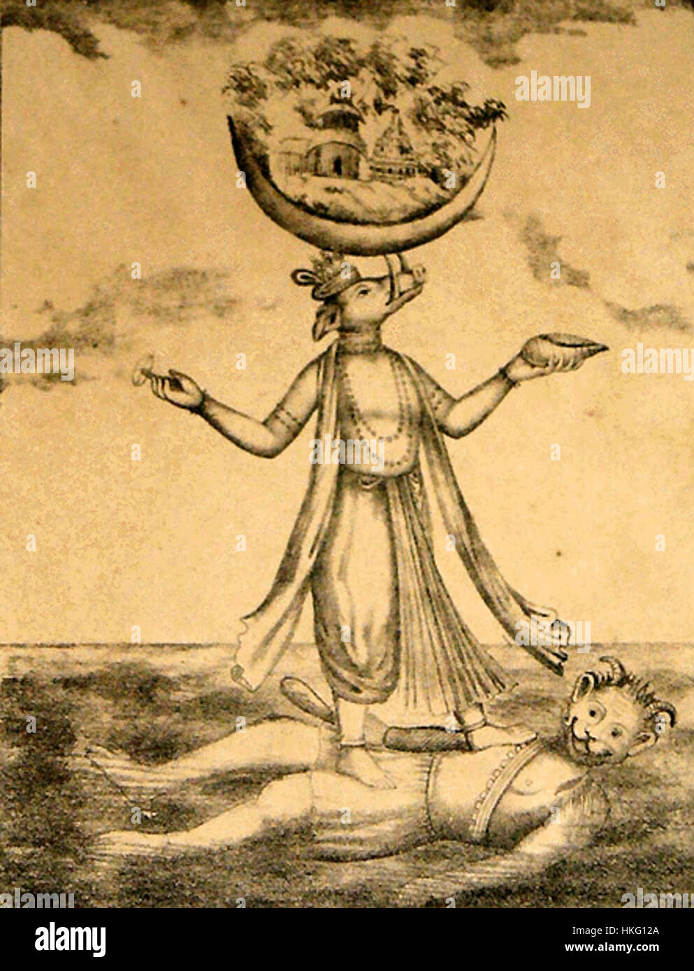 ‘Dasavatara 3’ is a visual representation of the ten incarnations of ...