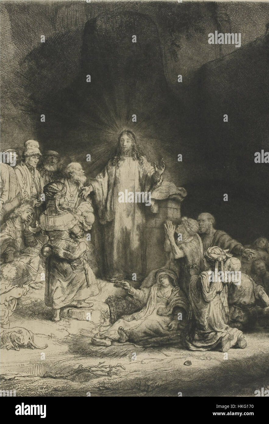 The 'Hundred Guilder Print' by Rembrandt is one of the artist’s most ...