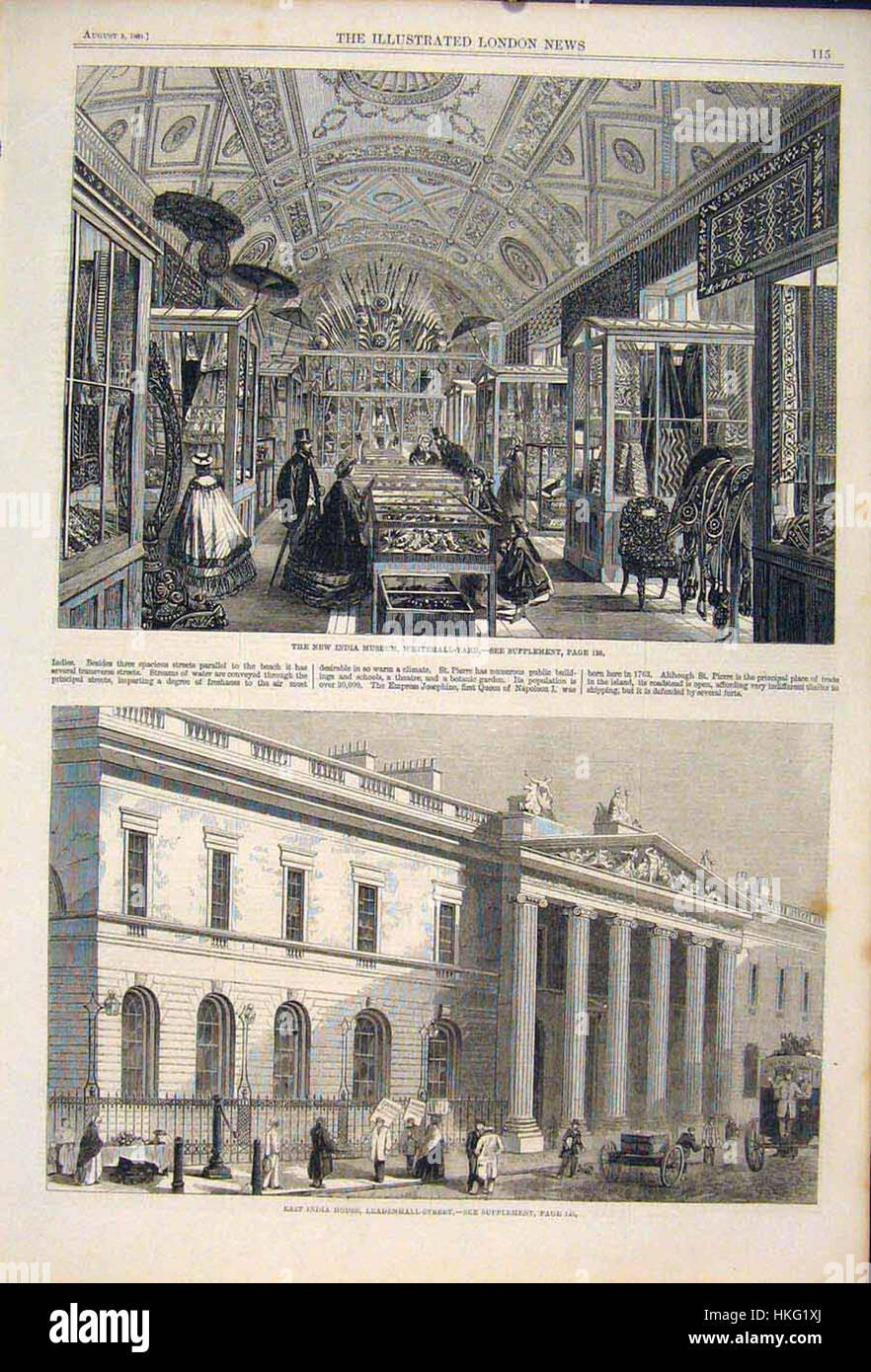 This artwork showcases The New India Museum, located in Whitehall Yard ...