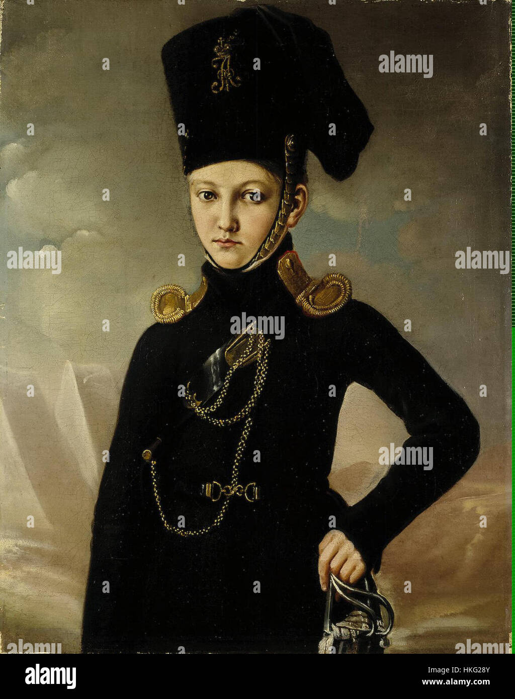 In cossack uniform hi-res stock photography and images - Alamy