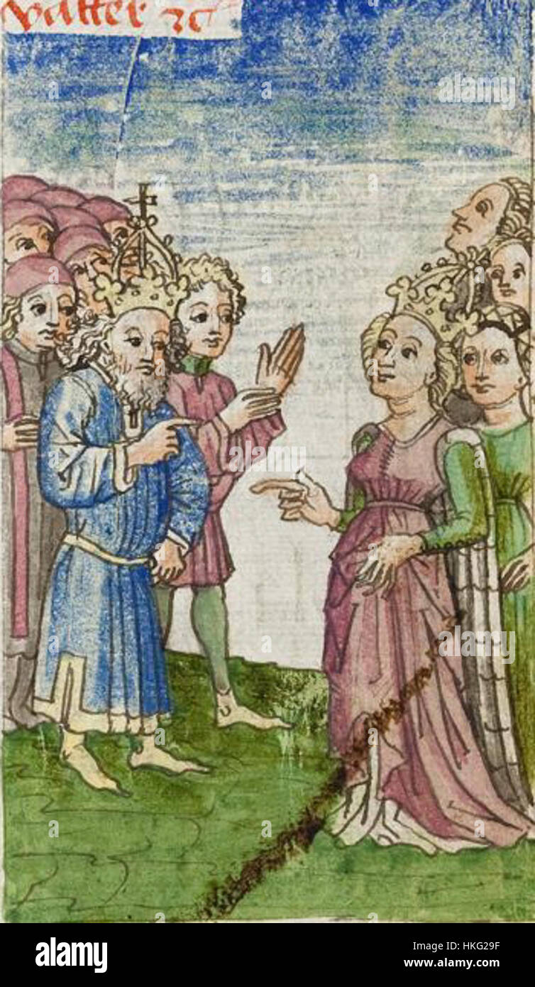 Medieval manuscript illumination hi-res stock photography and images ...