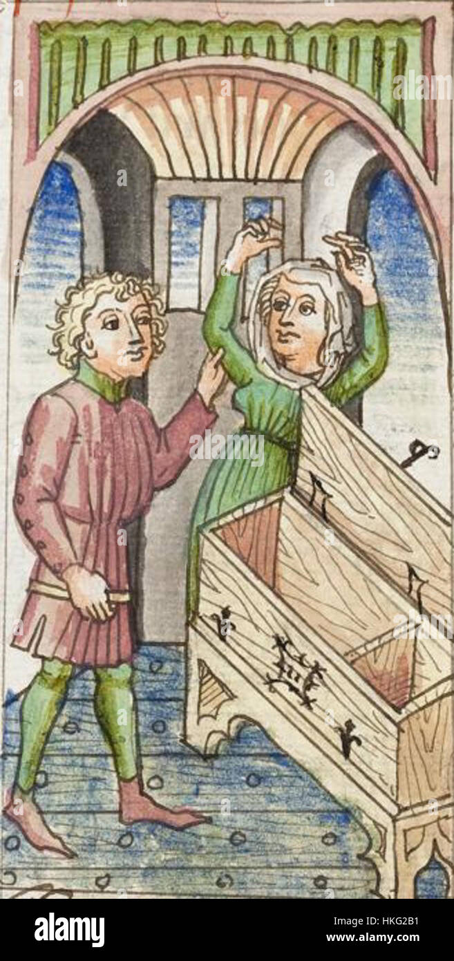 This image is from the 'Gesta Romanorum', a medieval collection of ...