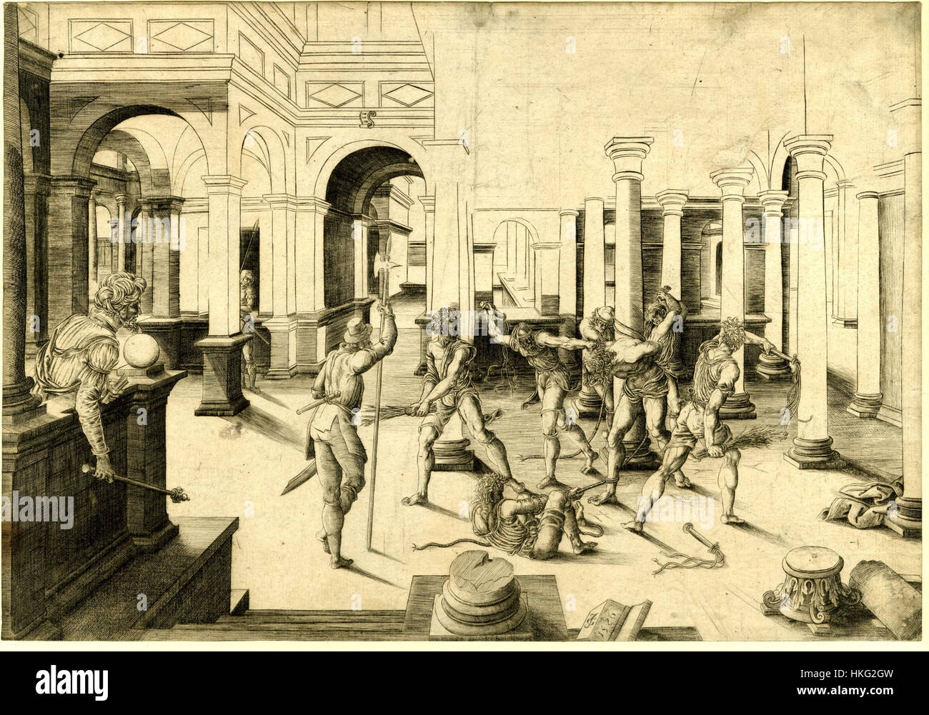 *Flagellation* is an artwork displayed in the *British Museum ...