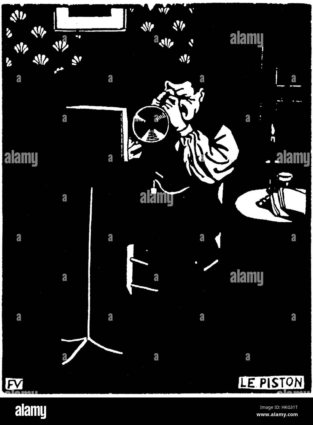 'Le Piston' (1896) is a classic work of art that reflects the ...