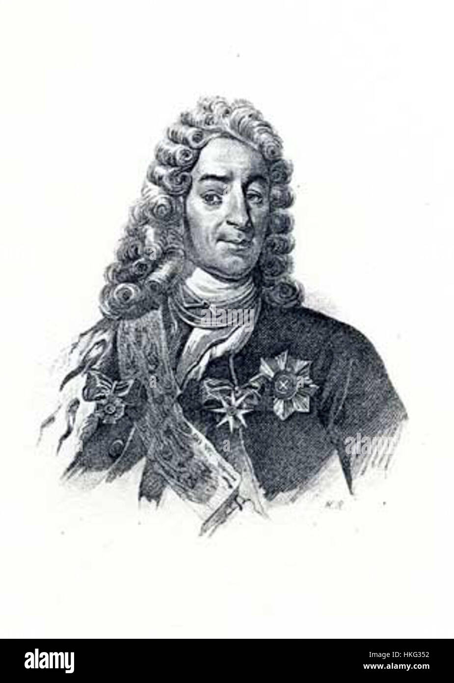 Historical portrait features figure Cut Out Stock Images & Pictures - Alamy