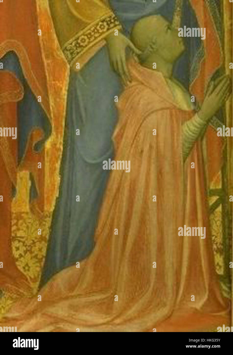 A historical portrait of Angelo Acciaioli, a notable figure from the ...