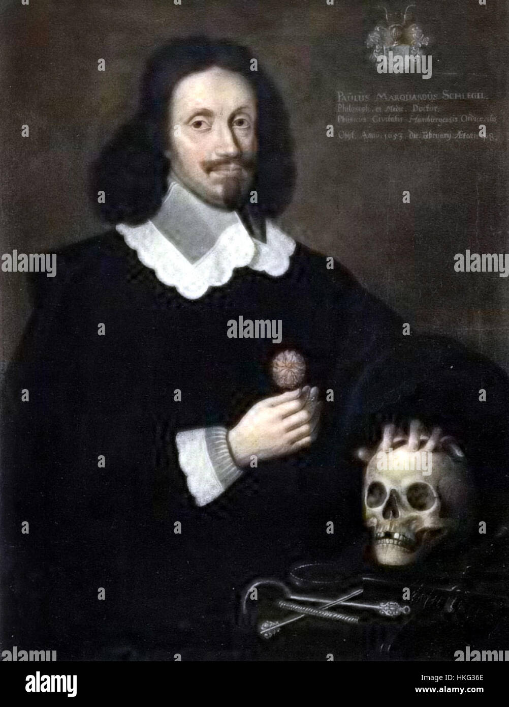 Paul Marquard Schlegel's artwork, likely depicting a historical or ...