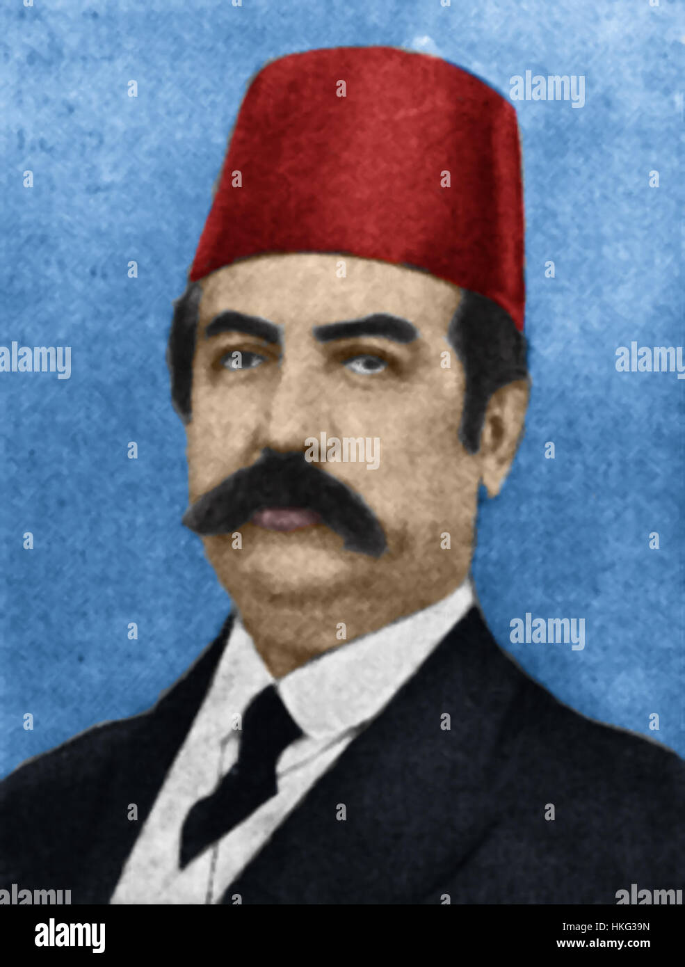 This painting of Damad Ferid Pasha, a prominent Ottoman statesman ...
