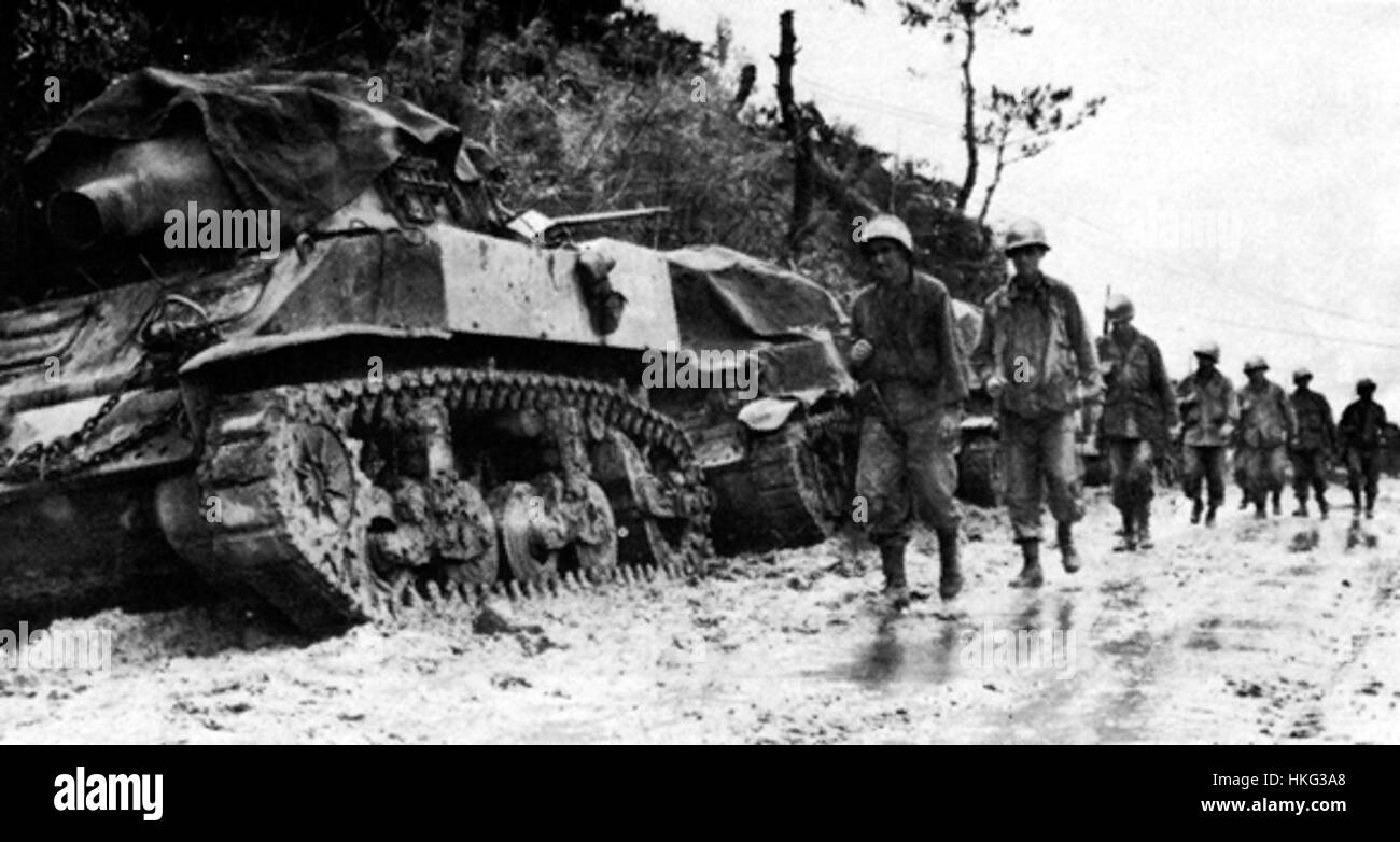The '77th Division Infantry Men Okinawa' represents a scene from World ...
