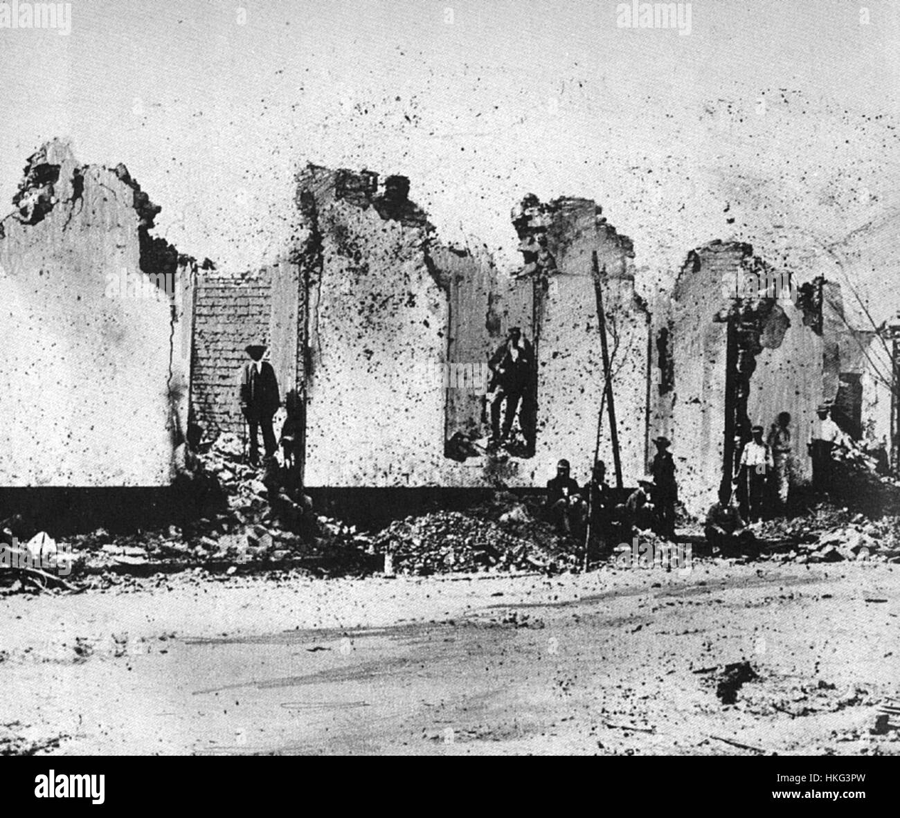 Art painting on wall Black and White Stock Photos & Images - Alamy