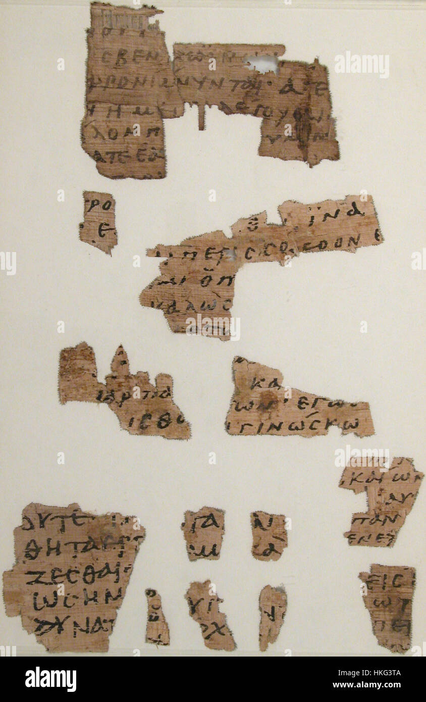 'Papyrus 44' housed at the Metropolitan Museum of Art is an ancient ...