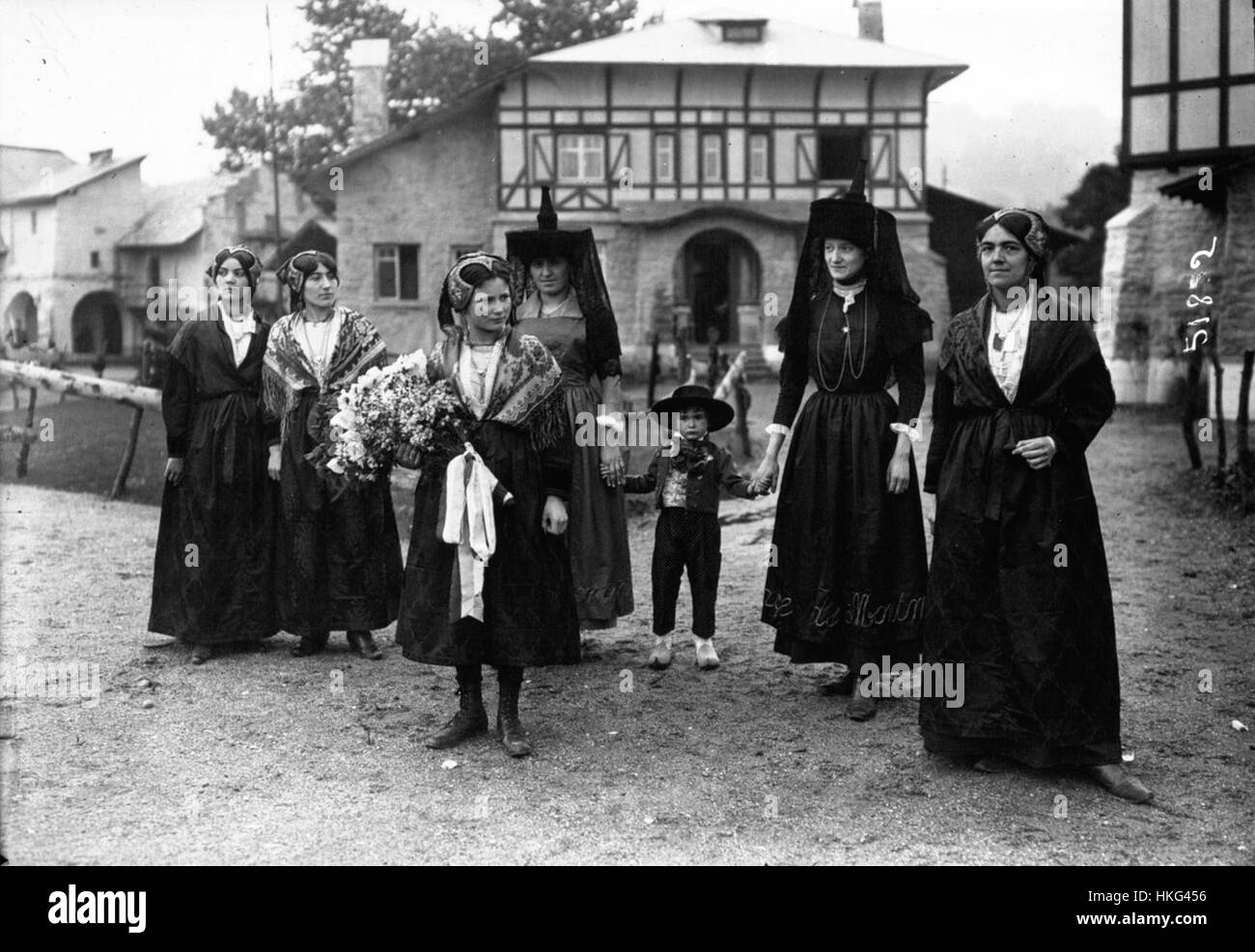*Types de Bressans* is an artwork depicting the traditional people of ...