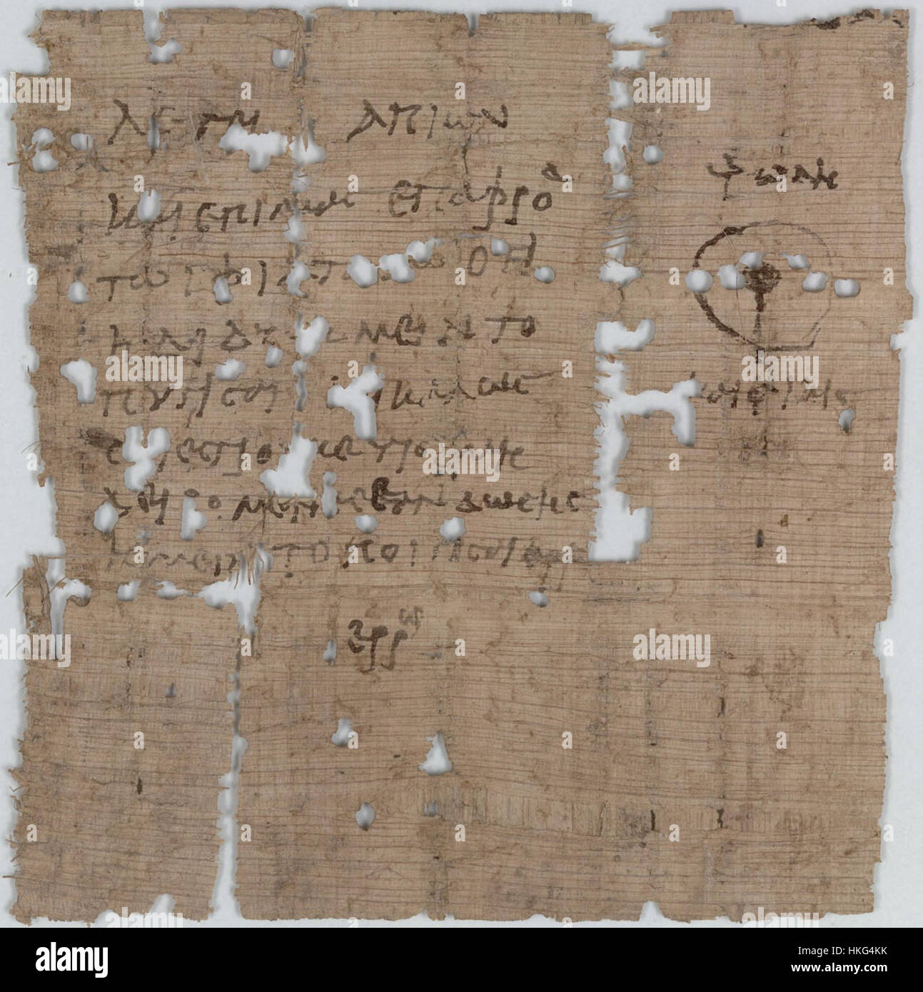*Papyrus Oxyrhychus 3070* is an ancient Egyptian text that presents a ...