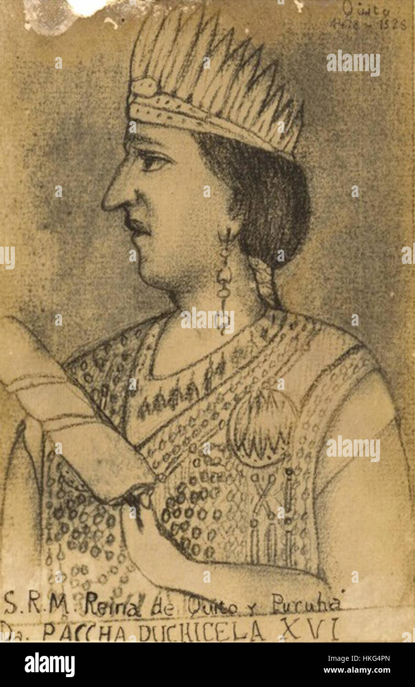 Paccha Duchicela was a prominent figure in Incan history, known for her ...