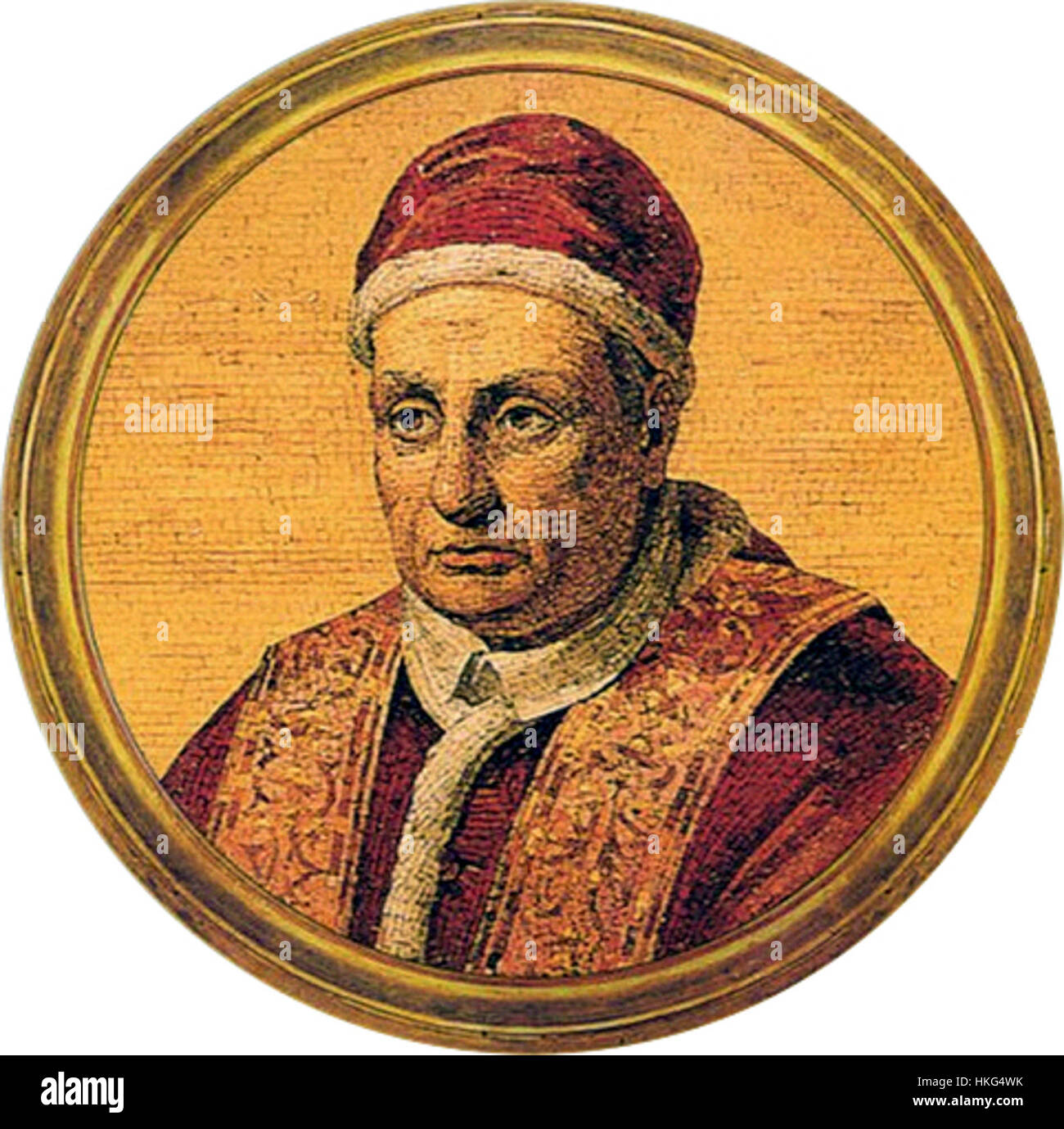 This portrait of Pope Benedict XIII captures the 18th-century papal ...