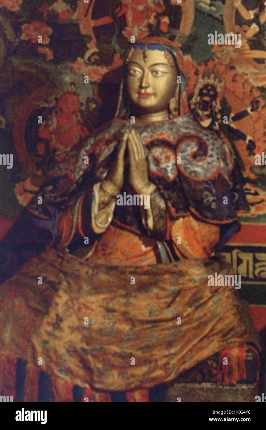 Bhrikuti Devi is a revered figure in both Hinduism and Buddhism, often ...