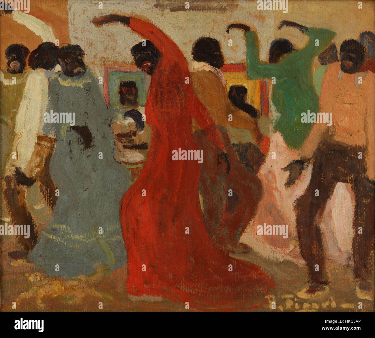 *Candombe o Candombe de carnaval* by Pedro Figari captures the vibrant ...