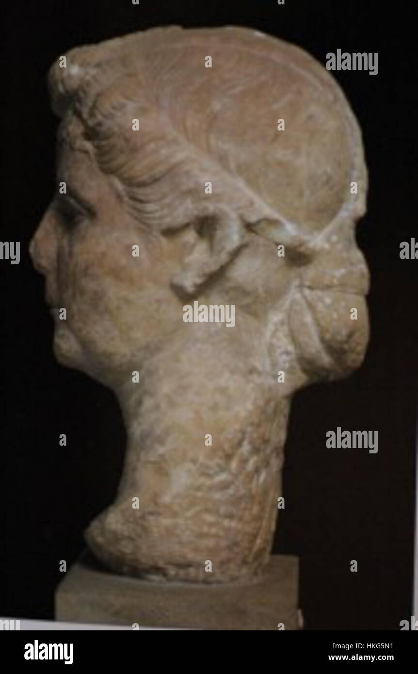 This artwork depicts Terentia, the wife of Gaius Maecenas, a notable ...