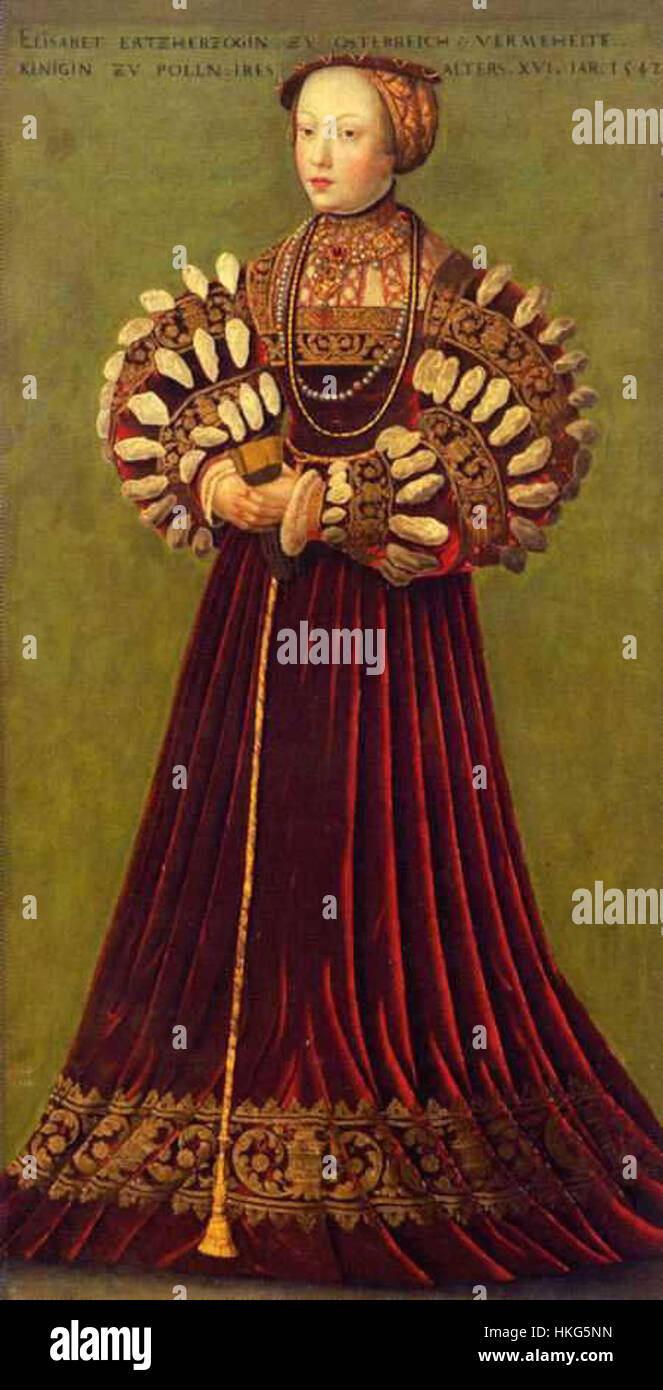 Elisabeth of Austria (1526 1545 Stock Photo - Alamy