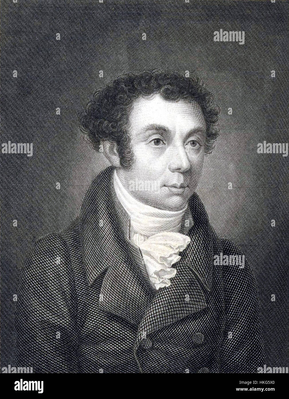 A portrait of August Ludwig Schott, a notable 18th-century German ...