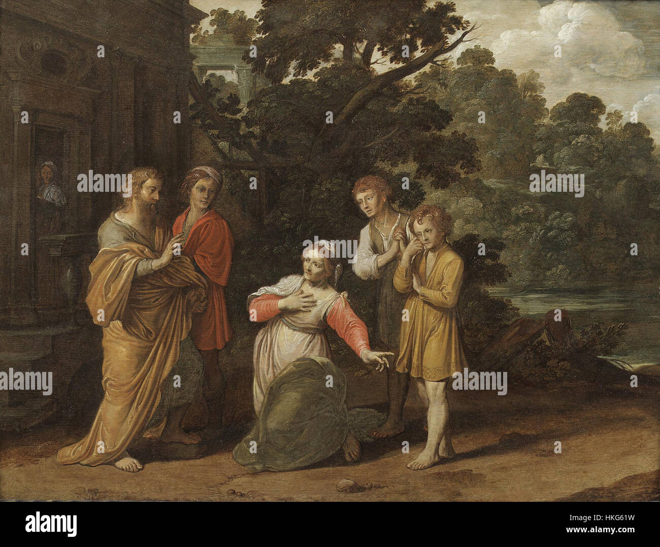 Jan Pynas or Tengnagel Elisha and the Shunammite woman c.1600 1635 ...