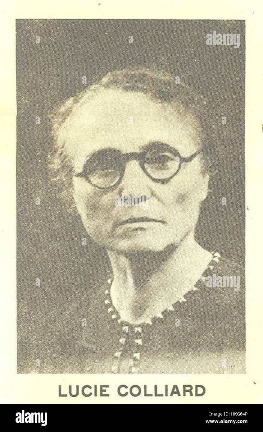 Colliard Lucie affiche SFIO 1946 Stock Photo - Alamy