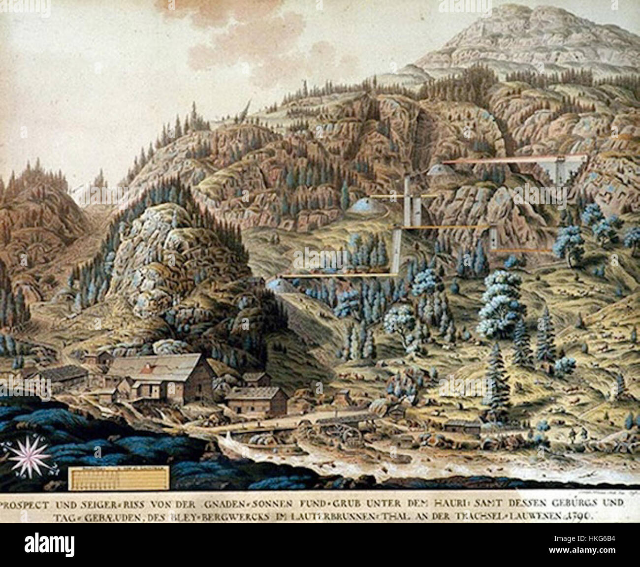 Industrial revolution mining scene hi-res stock photography and images ...