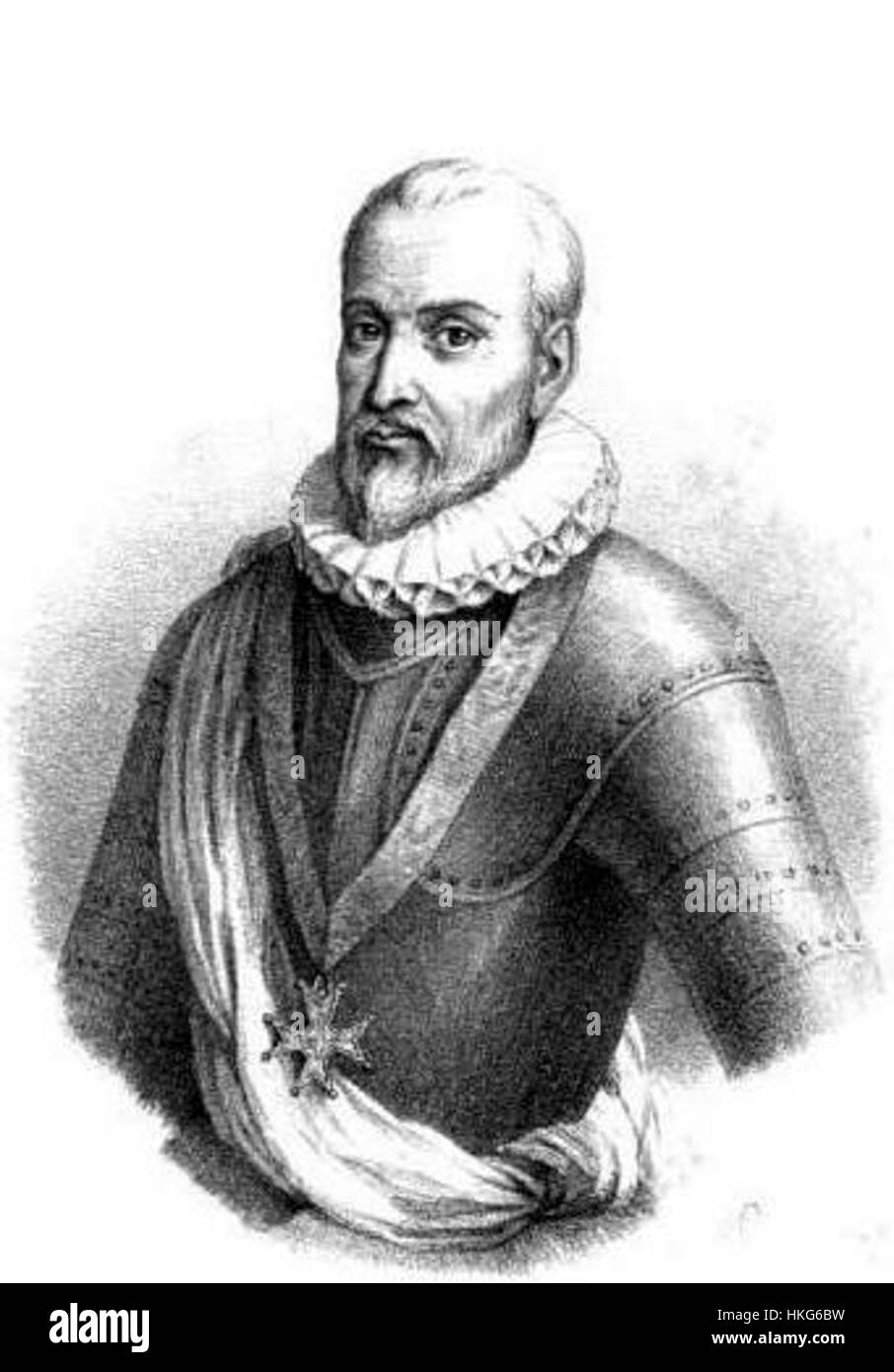 Alphonse oil painting Black and White Stock Photos & Images - Alamy