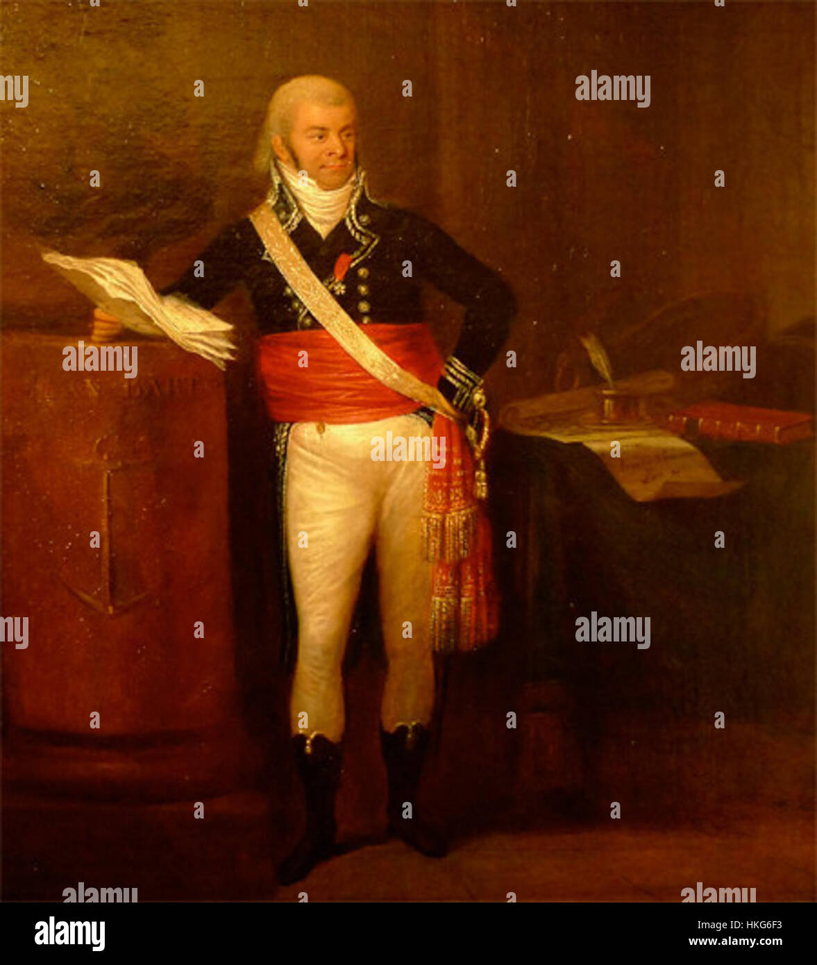 A portrait of Jean Marie Joseph Emmery, a historical figure known for ...