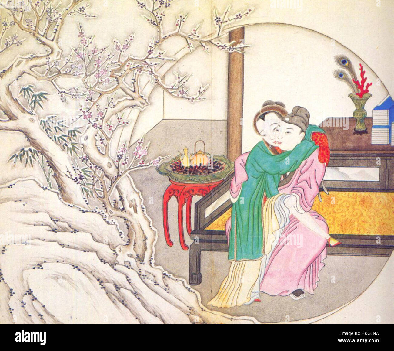 04 Bon mua vui xuan 4 Stock Photo - Alamy