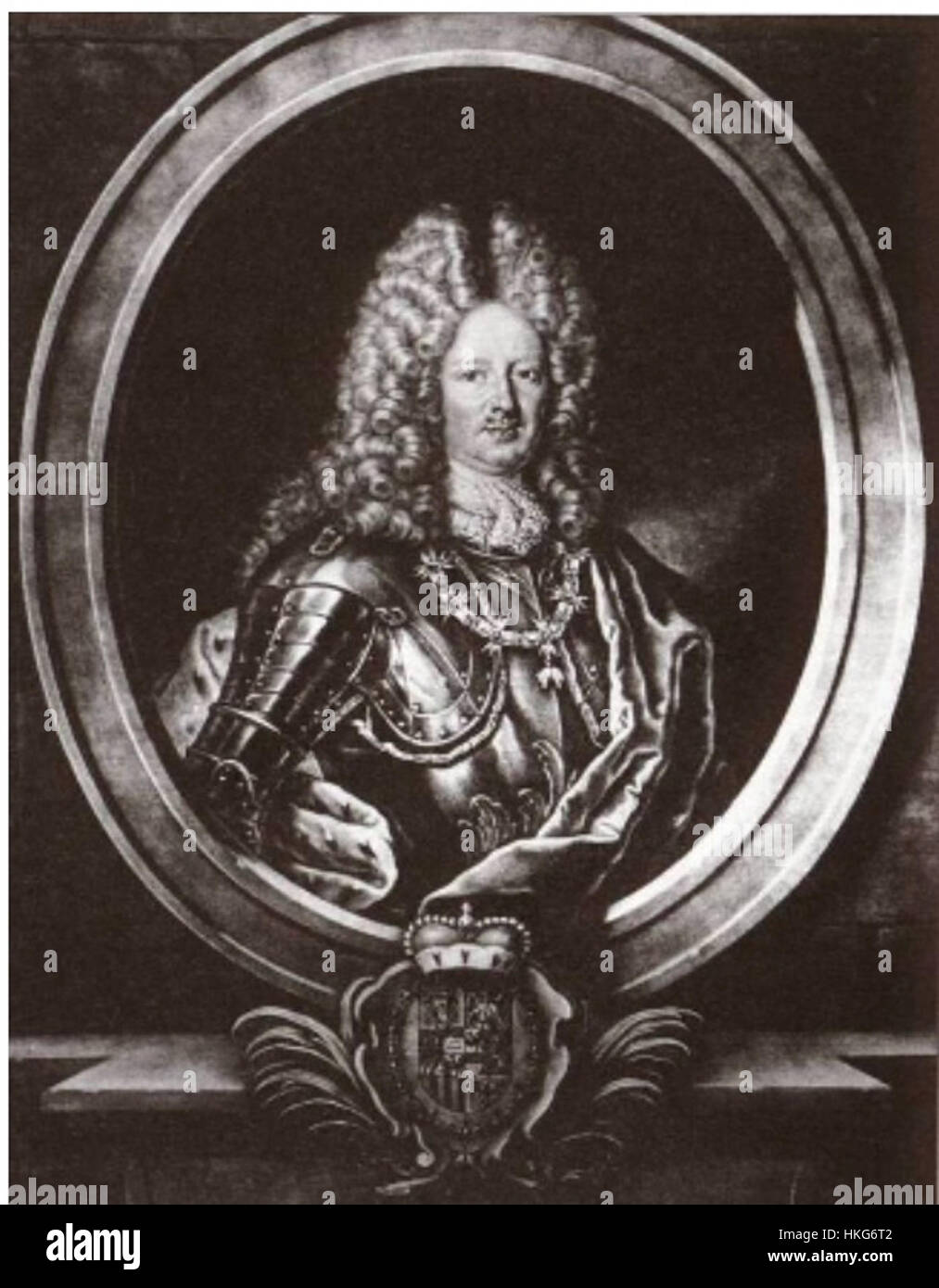The portrait of Ferdinand Augus Lobkowicz, an influential figure from ...
