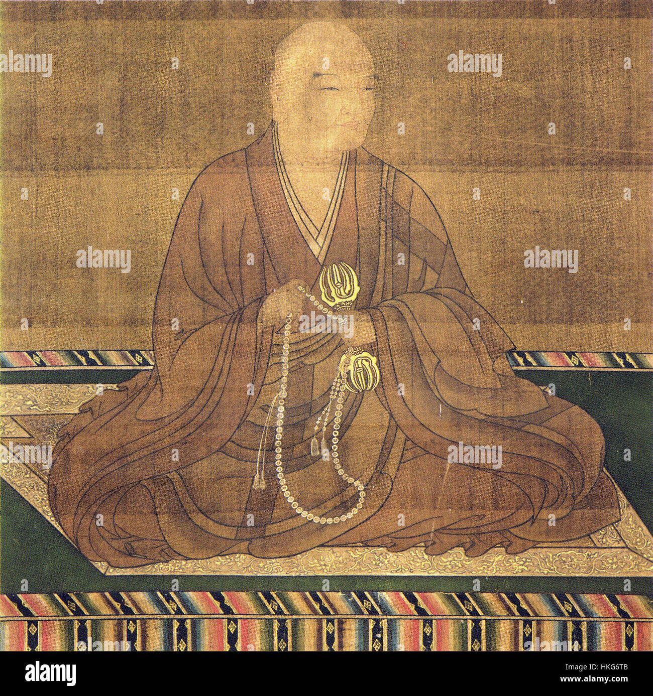 The portrait of Emperor Kazan, an influential ruler from the early ...