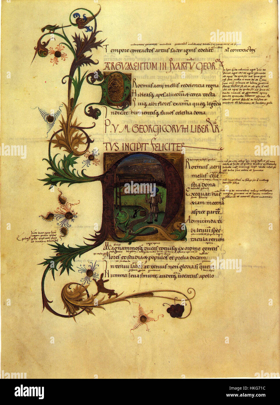 The 1632 manuscript of Virgil's 'Georgics', housed in the Vatican ...