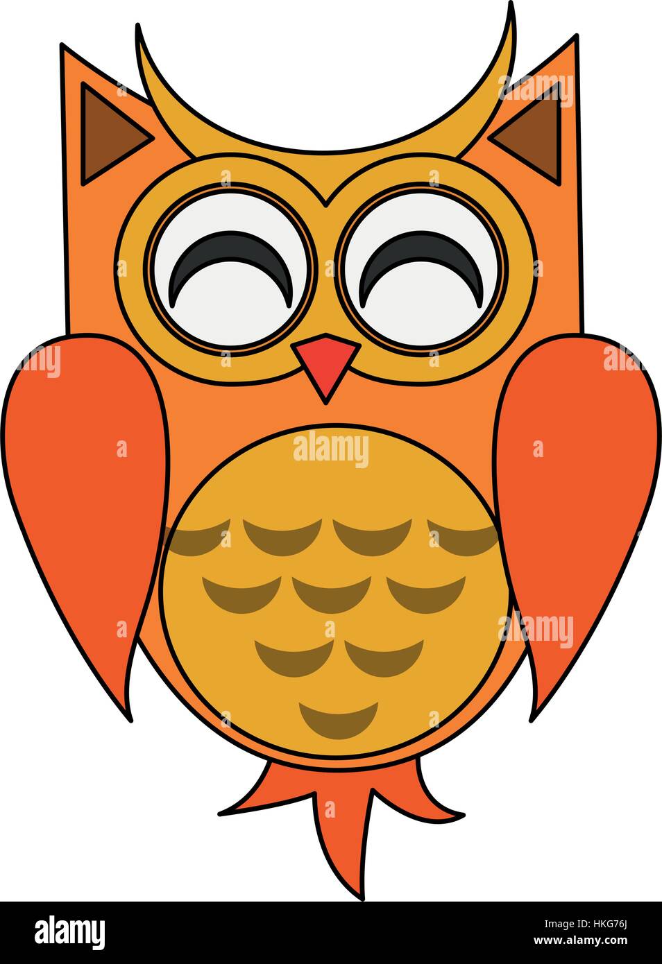 owl cartoon icon Stock Vector Image & Art - Alamy