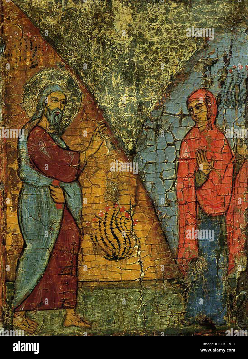 'Elijah in the Desert 02' is a dramatic portrayal of the biblical ...