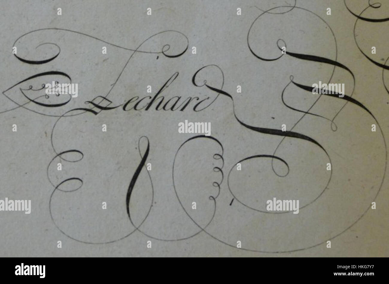 The 1799 painting by Lechard showcases the artist's detailed work in ...