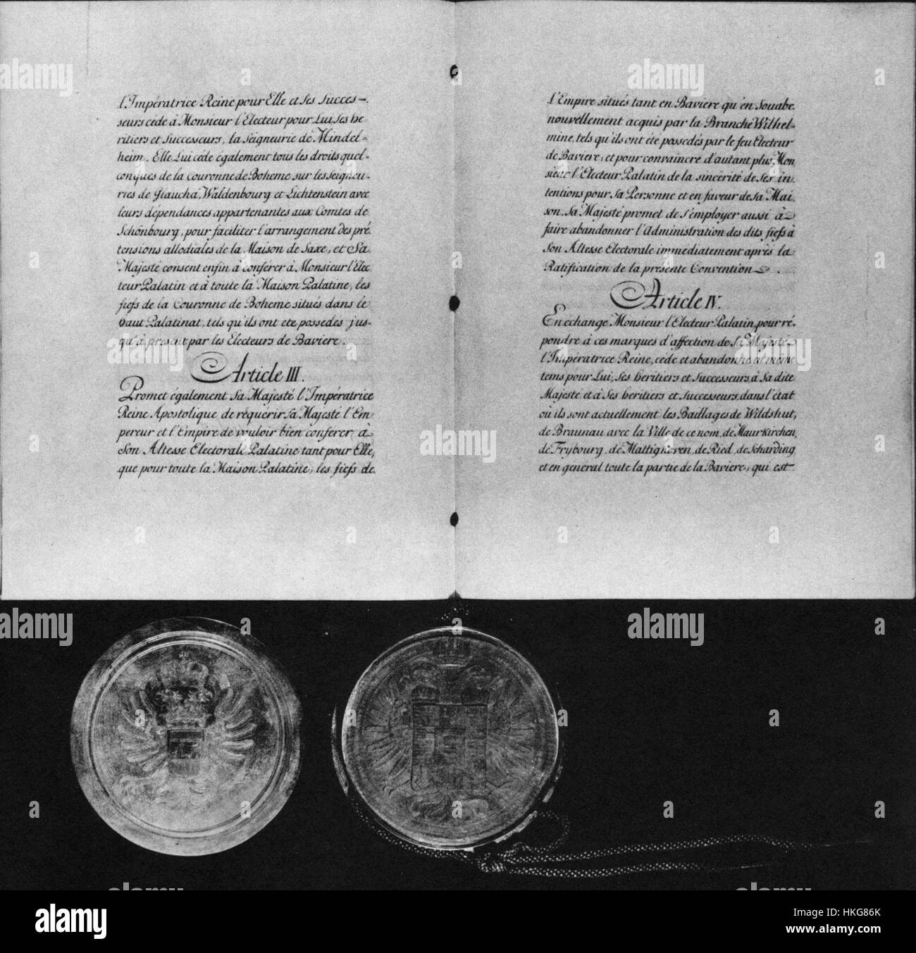 Treaty of teschen hi-res stock photography and images - Alamy