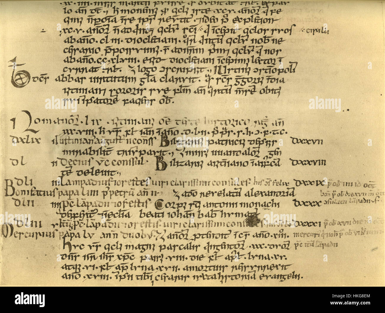 Marianus Scotus (of Mainz) was an Irish monk and scholar who compiled a ...