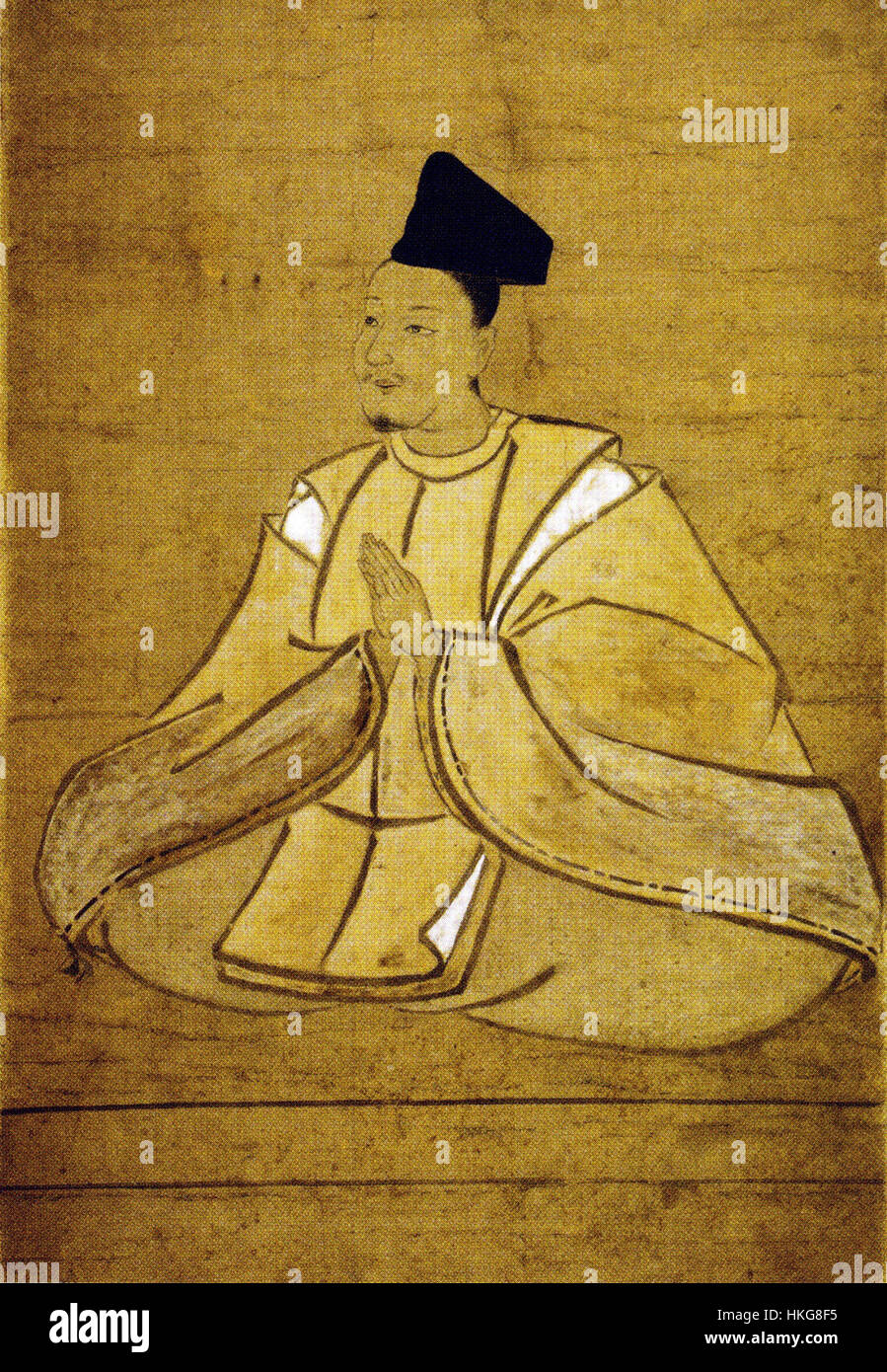 The painting 'Taira no Shigehira' depicts the historical Japanese ...