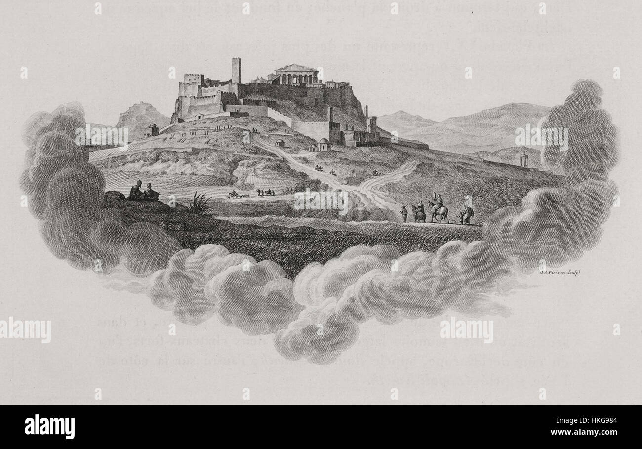 *The Acropolis of Athens* is depicted in *Choiseul Gouffier Gabriel ...