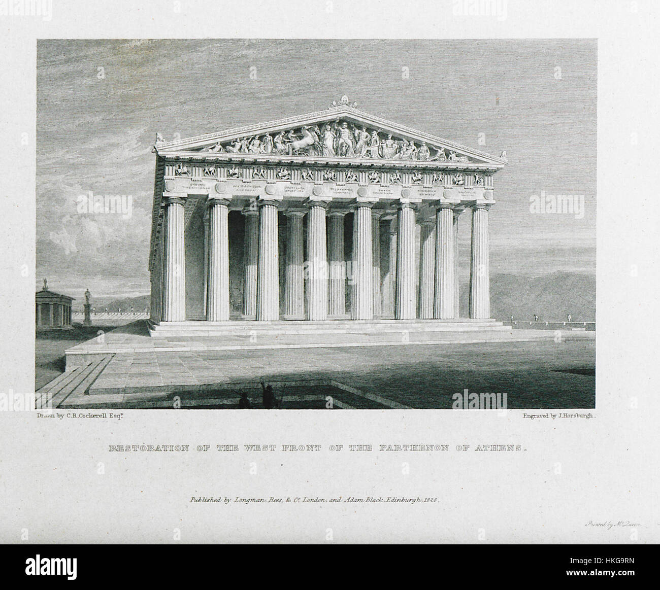 Parthenon drawing hi-res stock photography and images - Alamy