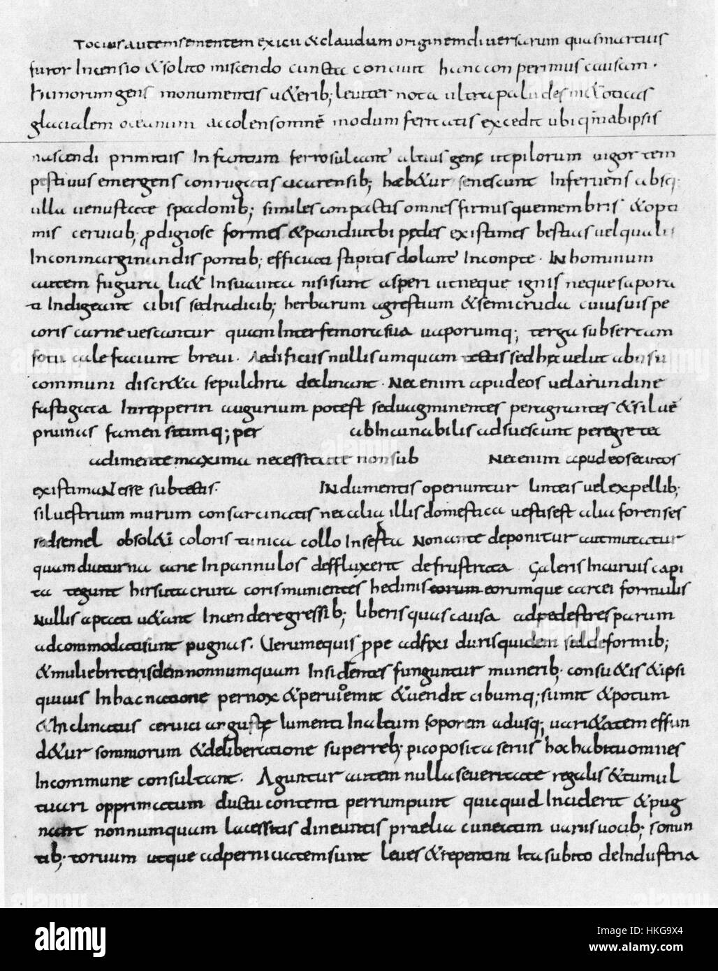A manuscript of Ammianus Marcellinus' writings, housed in the Vatican ...
