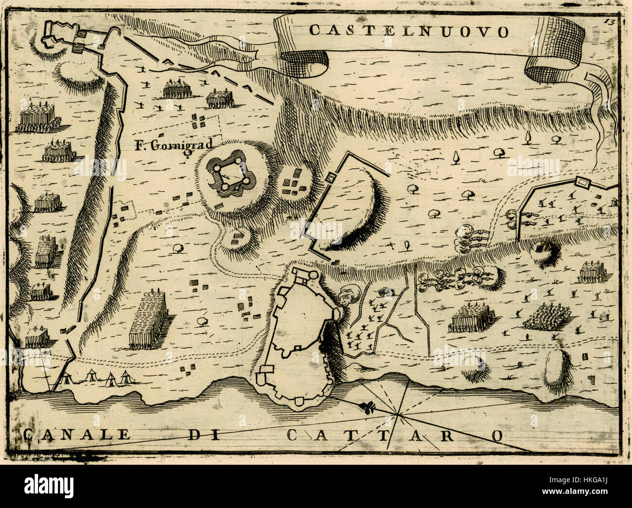 This map by Vincenzo Coronelli, created in 1688, is a detailed and ...