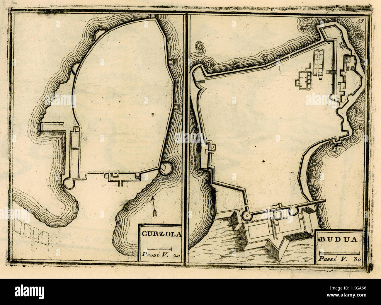 This 1688 map, created by Vincenzo Coronelli, illustrates the island of ...