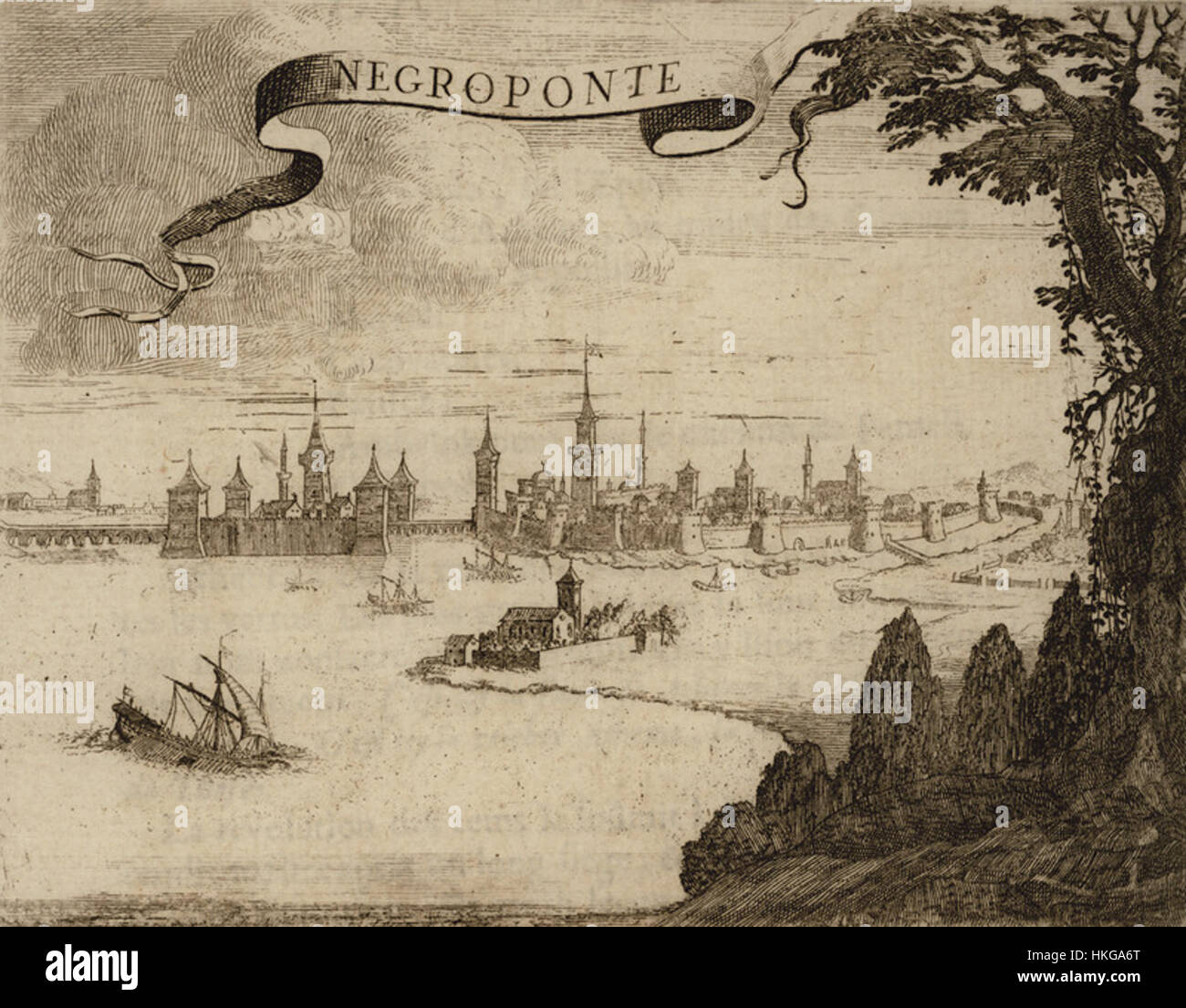 'Negroponte Coronelli Vincenzo 1687' refers to a map created by the ...