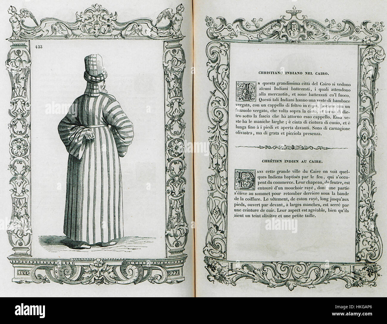 'Christiano Indiano nel Cairo' by Cesare Vecellio, painted in 1860 ...