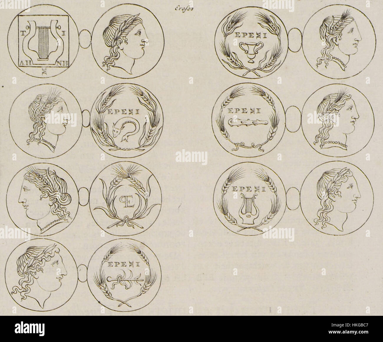 'Eresos Dapper Olfert 1688' is a historical painting from the late 17th century, portraying a ...