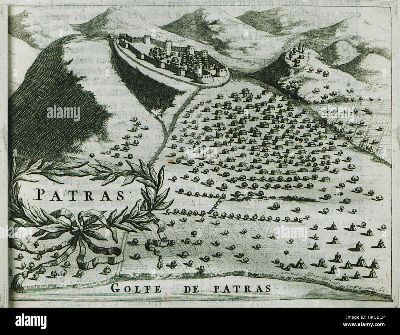 Patras Dapper Olfert 1688 Stock Photo - Alamy