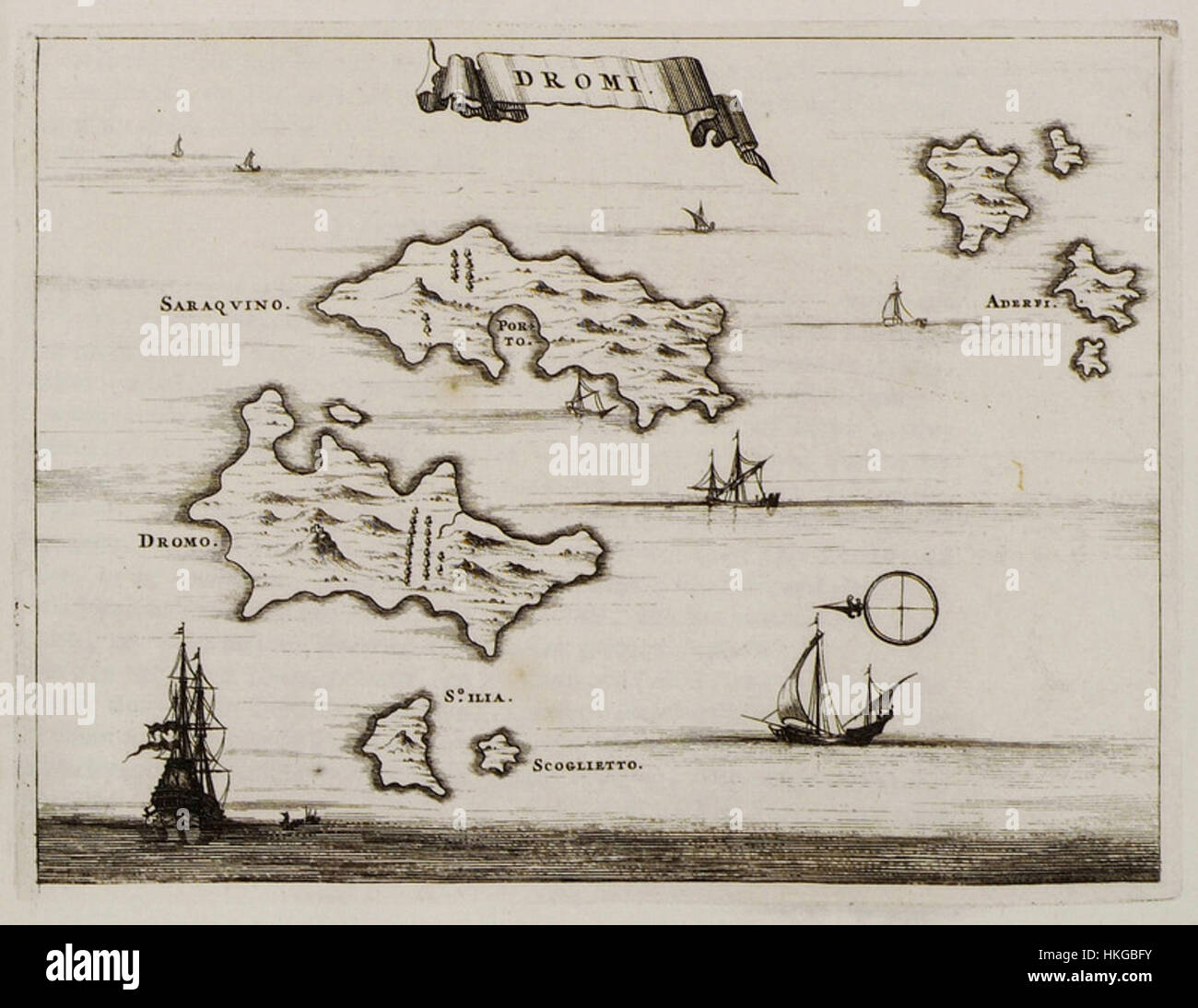 *Dromi Dapper Olfert 1688* is a historical map created by the Dutch cartographer Olfert Dapper ...